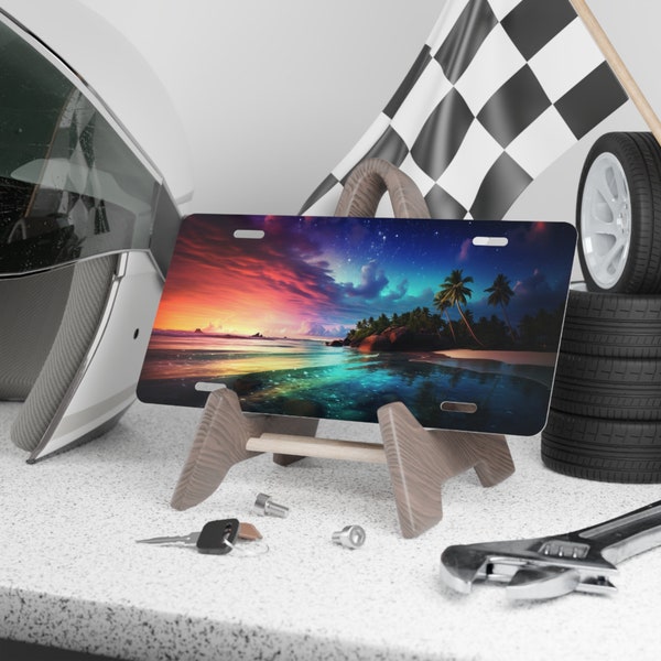 Beach Themed License Plates - Etsy