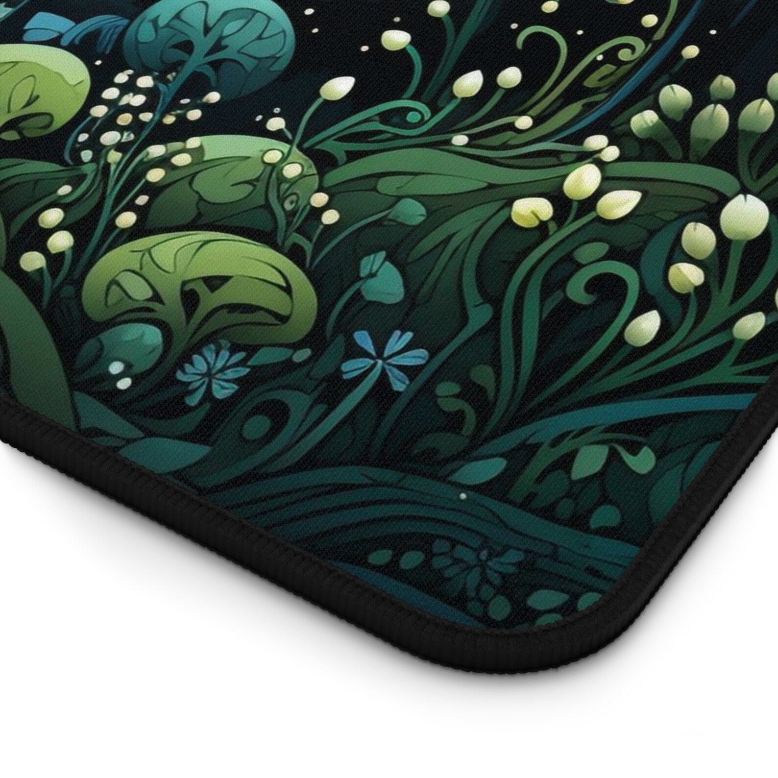 Secluded Forest Tranquility Oversized Desk Mat, Aesthetic Mousepad ...