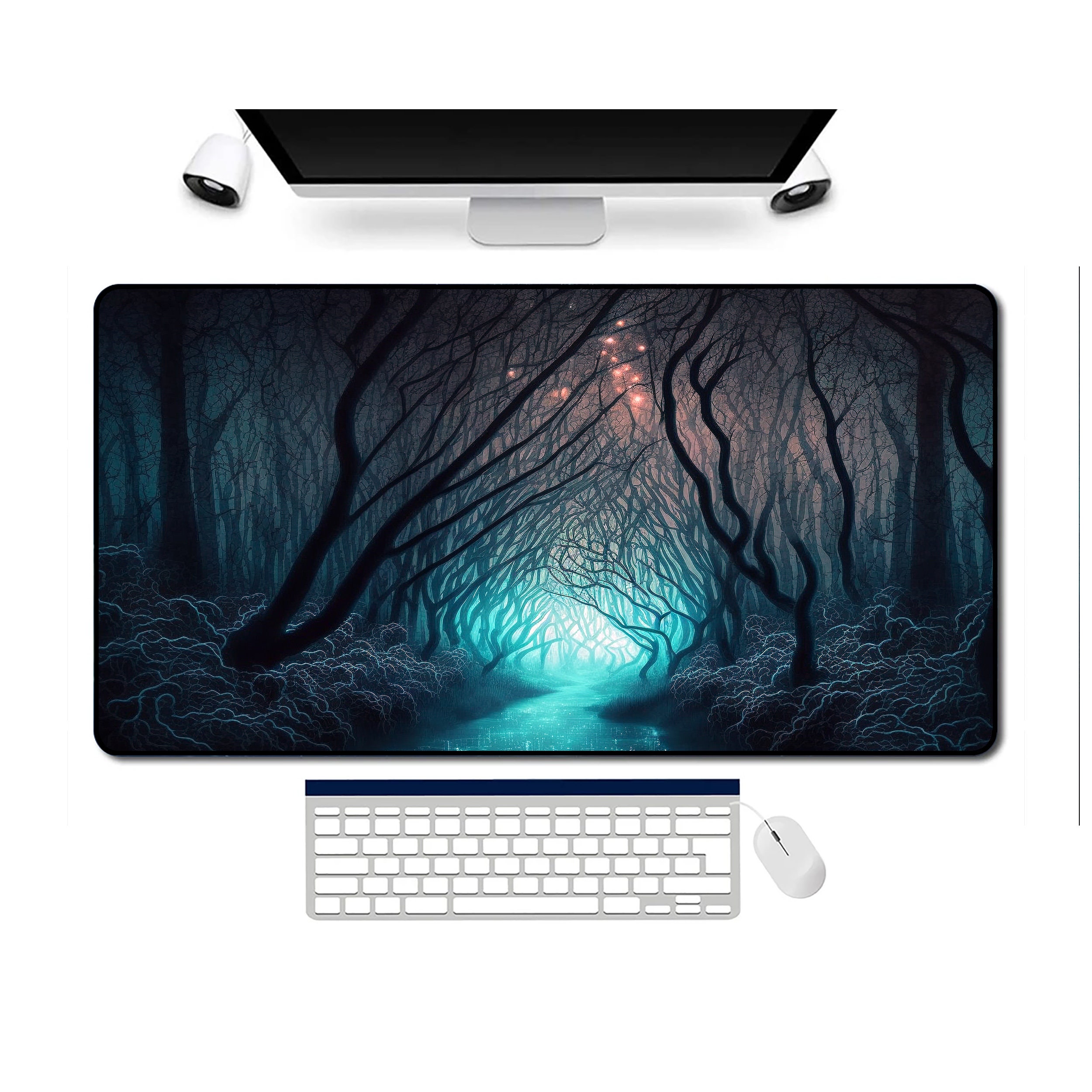 Gothic Forest Gaming Desk Mat Goth sold by Rivkah Gavel | SKU 40219542 ...