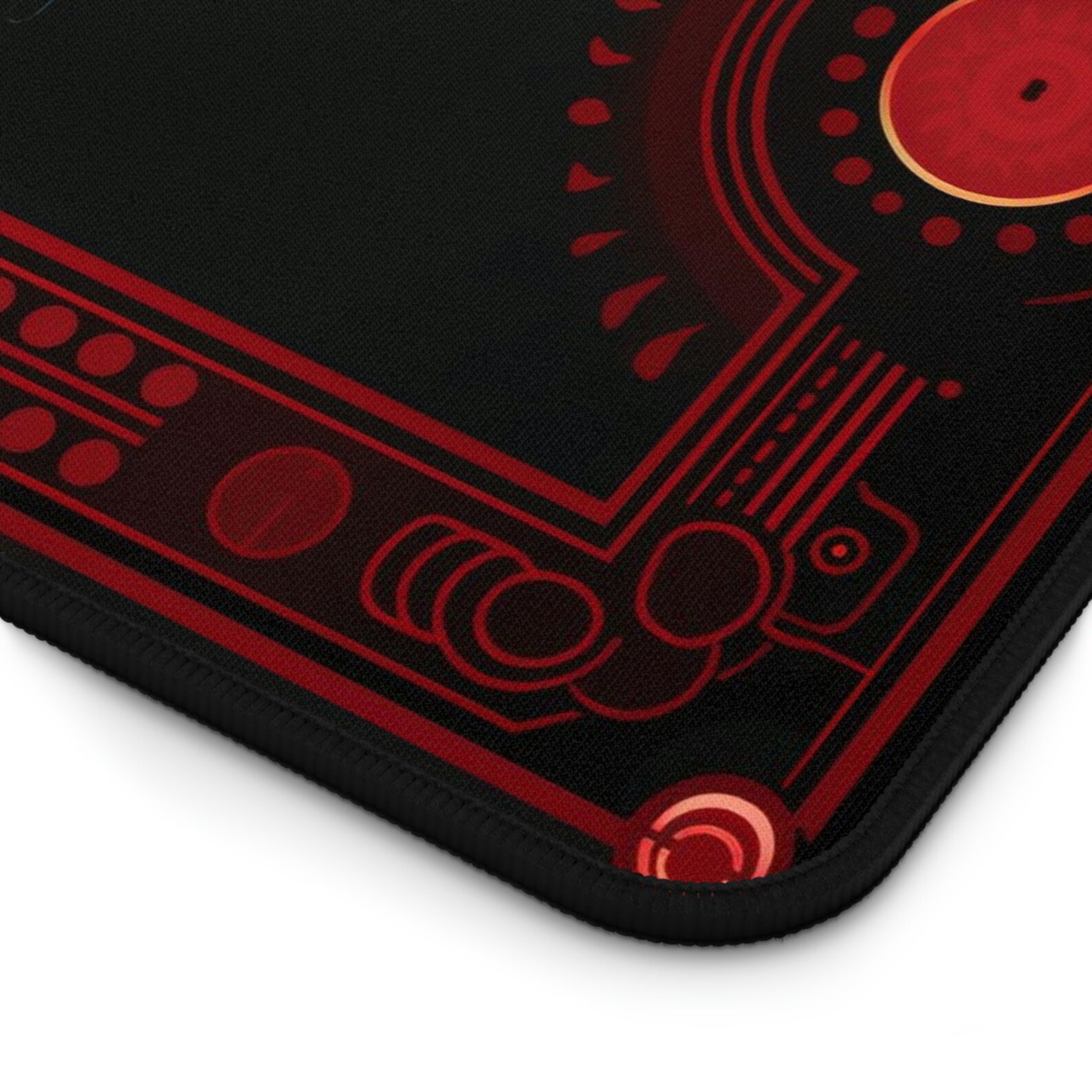 Aztec Octopus Desk Mat, Aesthetic XL Desk Pad, Geometric Mouse Pad, Red ...
