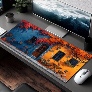 Minimalist Spanish Street Cafe Aesthetci Cultural Desk Decor, Cute ...