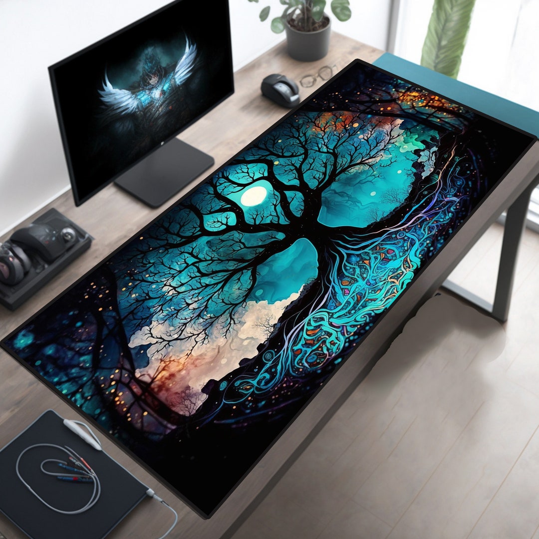 Gothic Wonders Goth Desk Mat, Gothic Mouse Pad, Big Gaming Mouse Pad ...