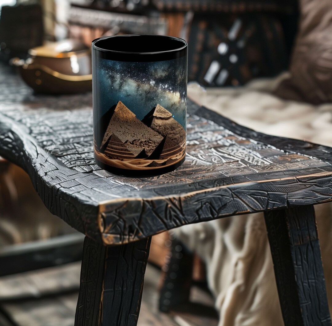 Pyramids of Giza Coffee Mug, Egypt Mug, Egyptian Coffee Cup, Egyptian ...