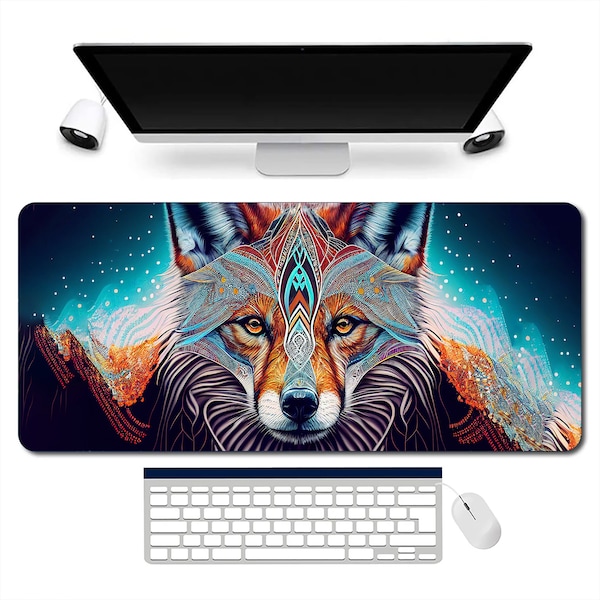 Fox Mouse Pad - Etsy