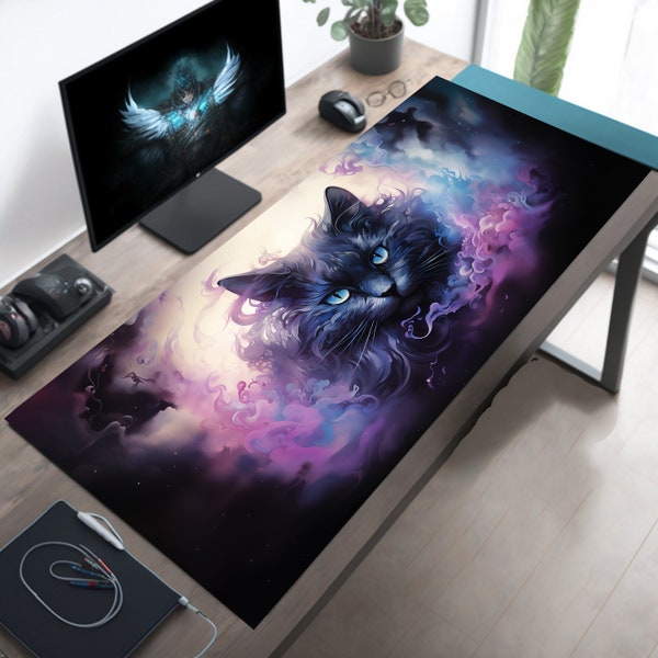 Black Cat Playmat - Etsy