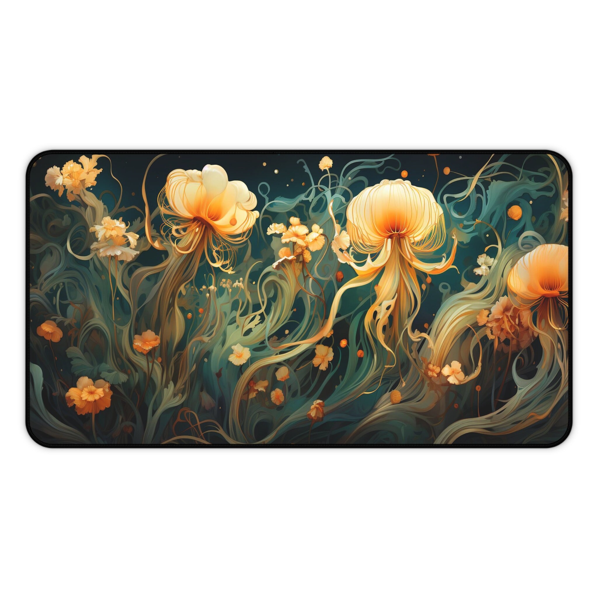 Delightful Kelp Aesthetic Desk Decor, Aquatic Mousemat, Ocean Keyboard ...