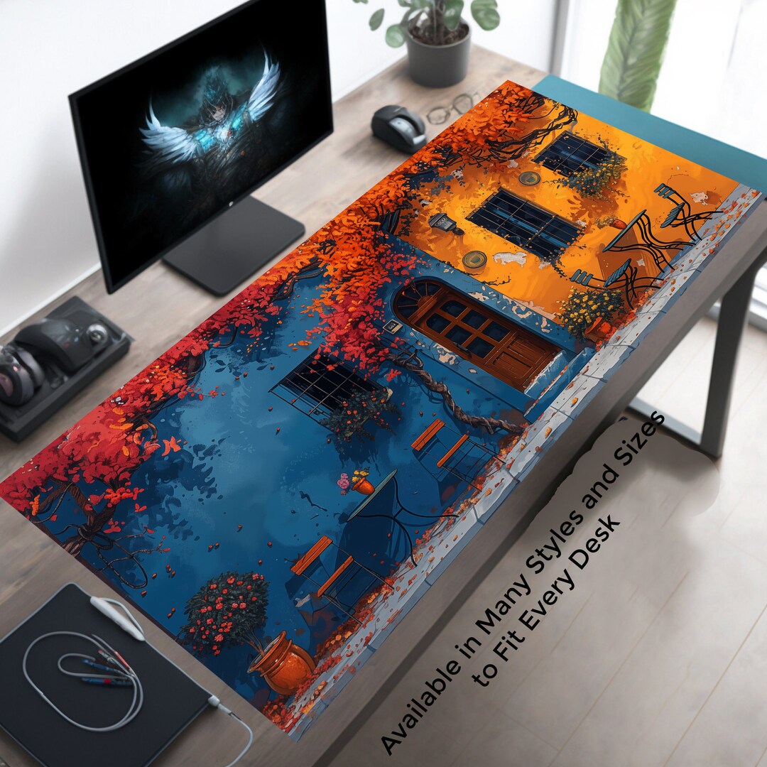 Minimalist Spanish Street Cafe Aesthetci Cultural Desk Decor, Cute ...