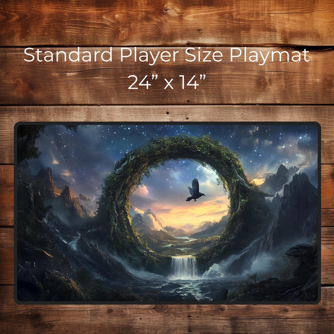 Portal of Enchantment - TCG Custom Playmat for Dnd or Rpg Gamer Gift ...