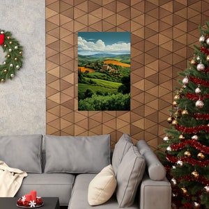 Italian Countryside Poster, Italian Wall Decor, Tuscany Poster Art ...