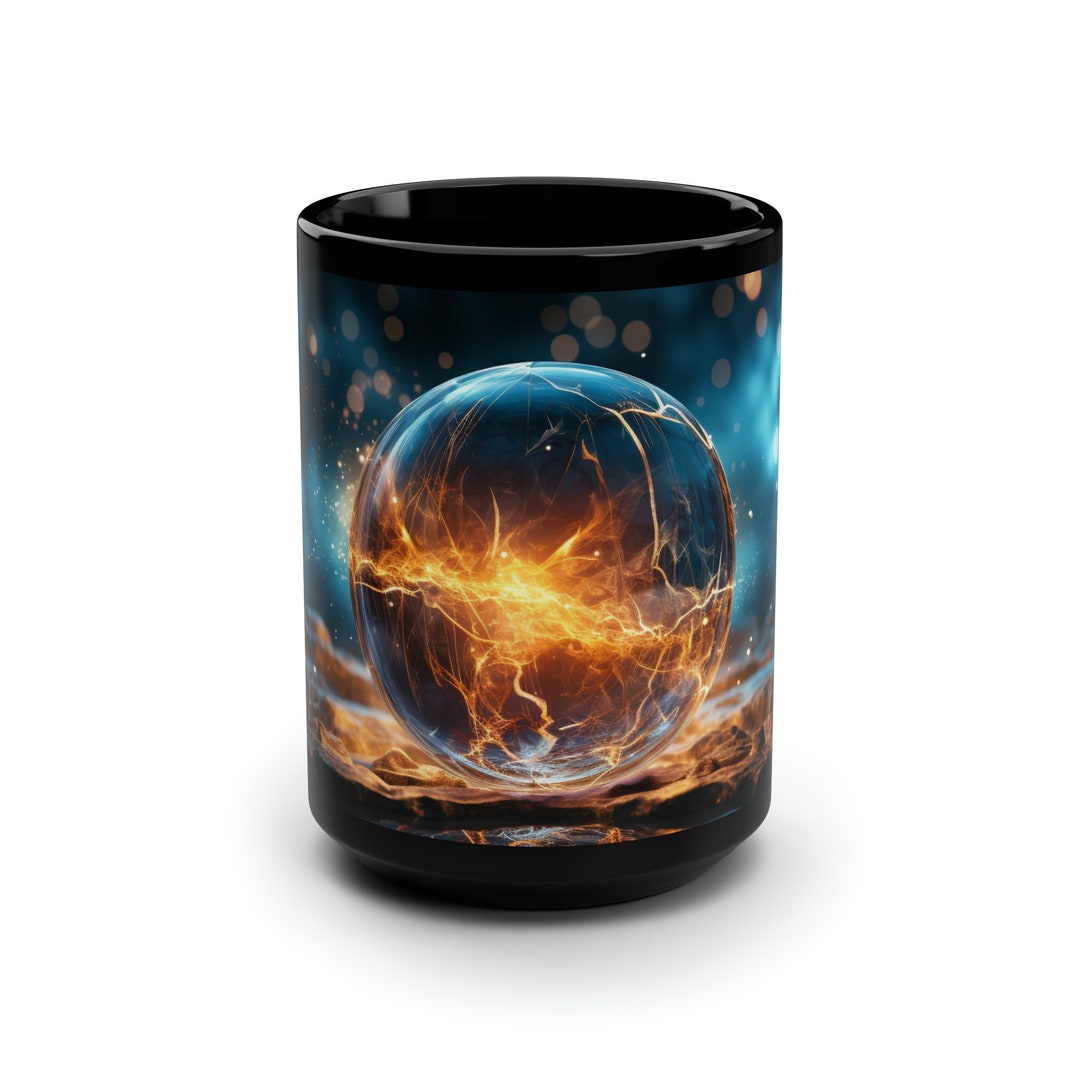 Conduit of Celestial Inferno, Fantasy Coffee Mug, Gothic Mug, Gothic ...