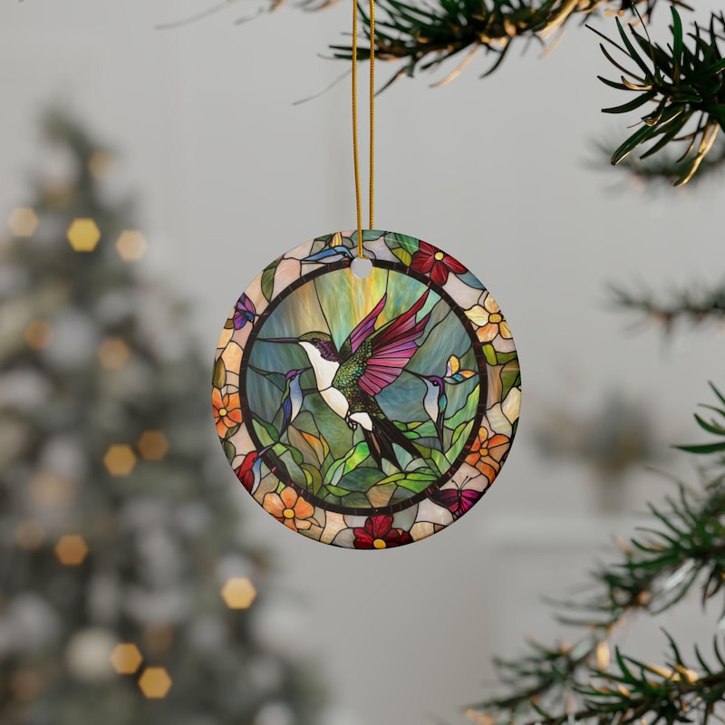 Hummingbird Christmas Tree Ornaments - Etsy