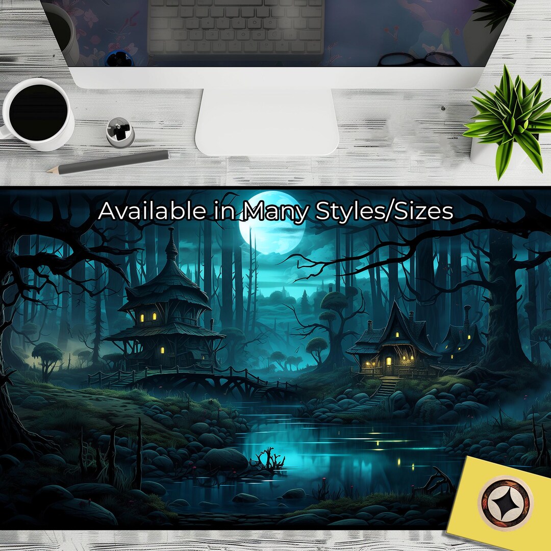 Hillbilly Swamp Hideout Gaming Playmat for TCG or Pc Gamers - Gamer ...