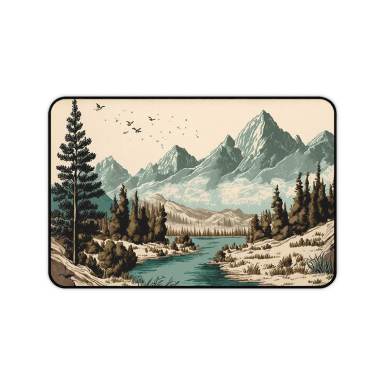 Writing Desk Decorgaming Desk Mat Padgamer Mouse Padxl - Etsy