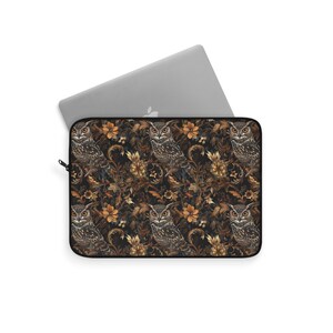 Medieval Floral Owl Laptop or iPad Sleeve for Most Laptop Models ...