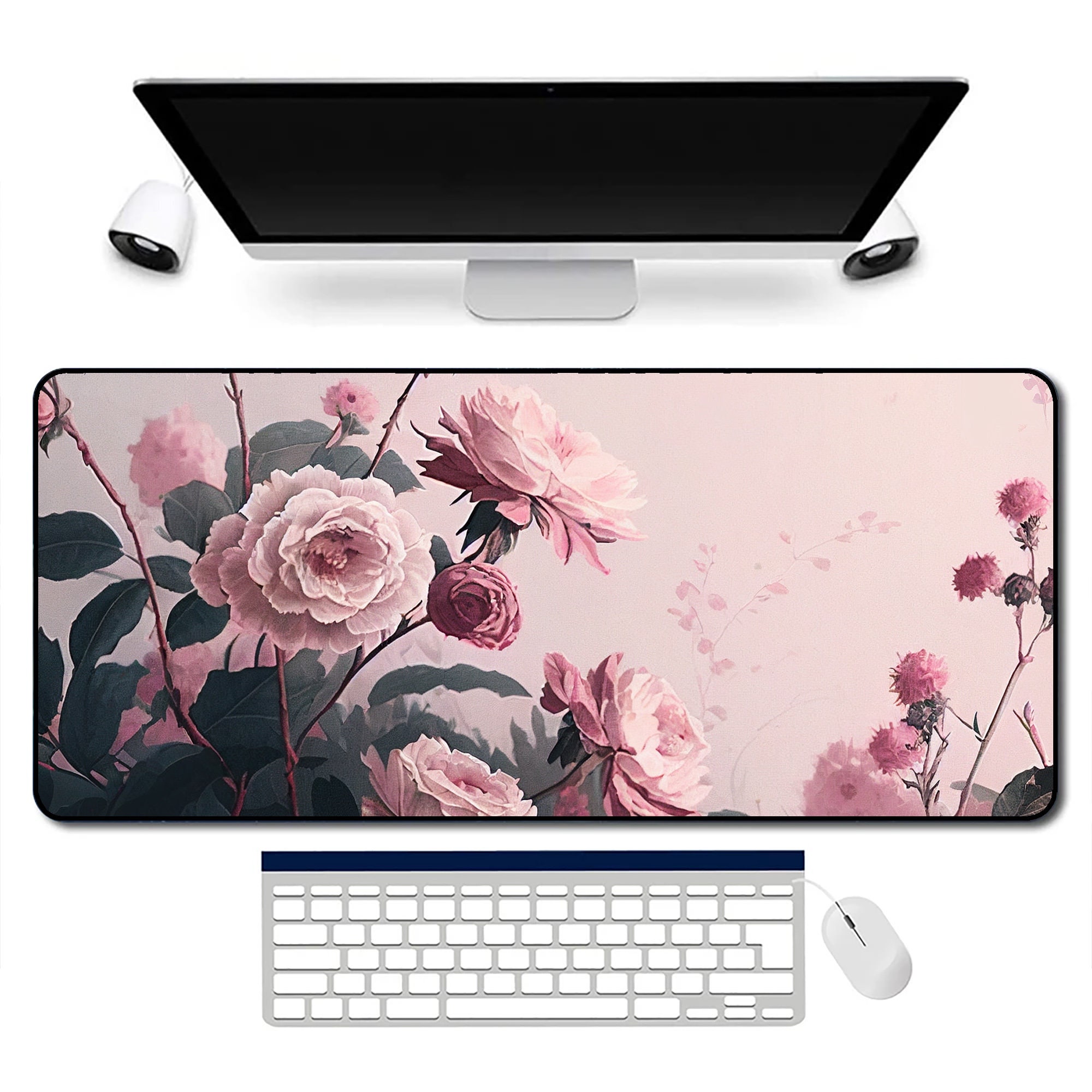 Pink Mousepad Flower - Etsy