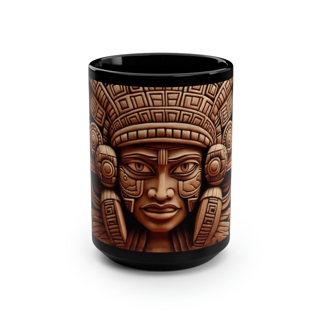 Mayan Art Mug Mayan Gifts Mayan Coffee Mug Mayan Mug Mayan - Etsy