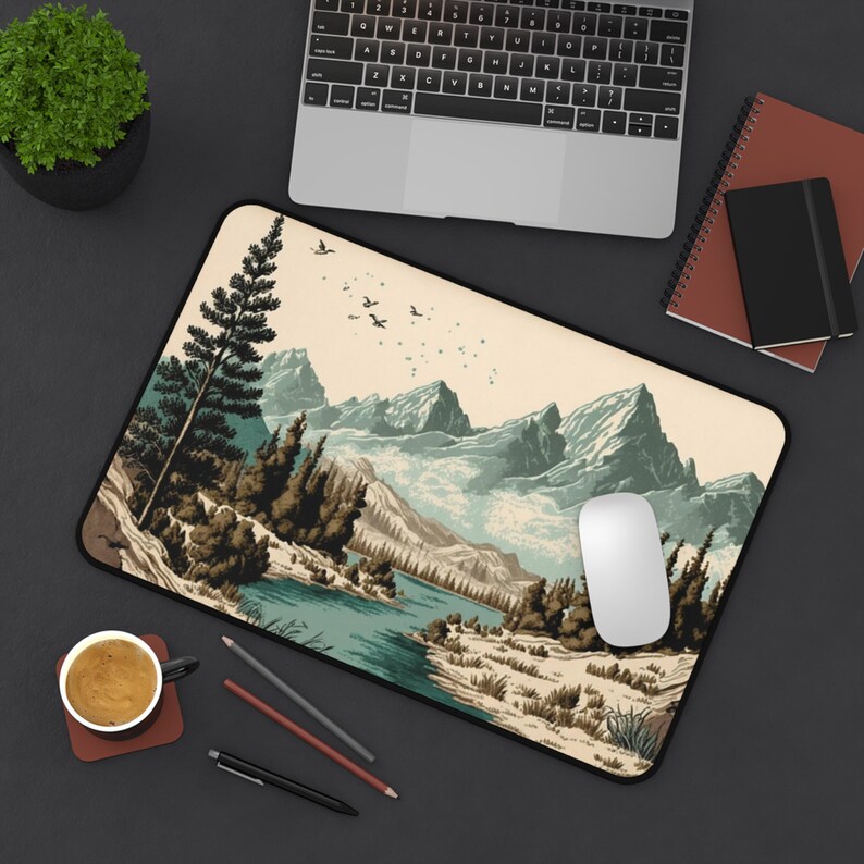 Writing Desk Decorgaming Desk Mat Padgamer Mouse Padxl - Etsy