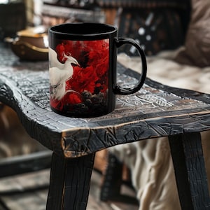 Pure Bird Rising - Fantasy Spirit Animal Mug - Fantasy Coffee Cup - TCG ...