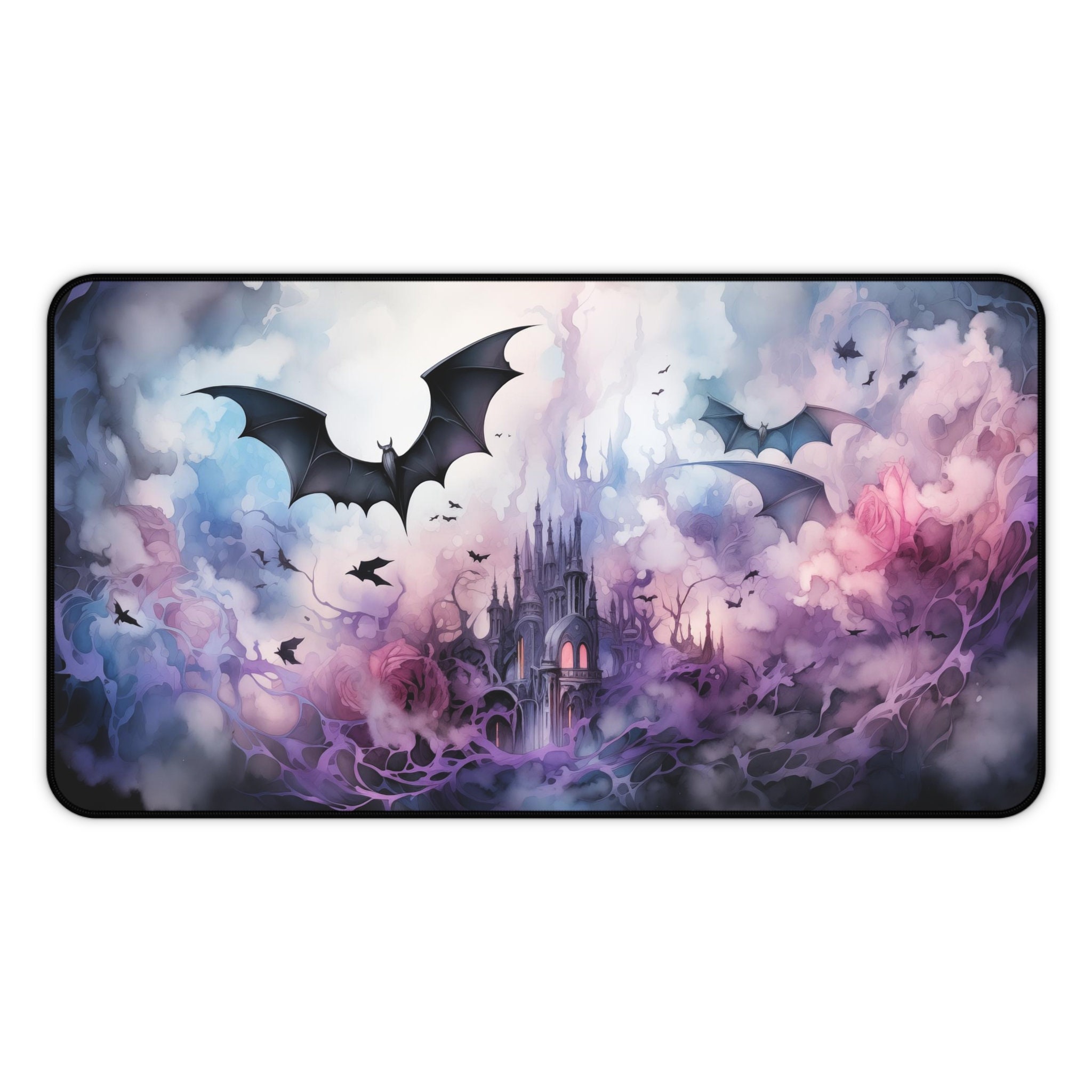 Bats Rising From the Smoke, Pastel Goth Desk Decor, Goth Gifts, Goth ...