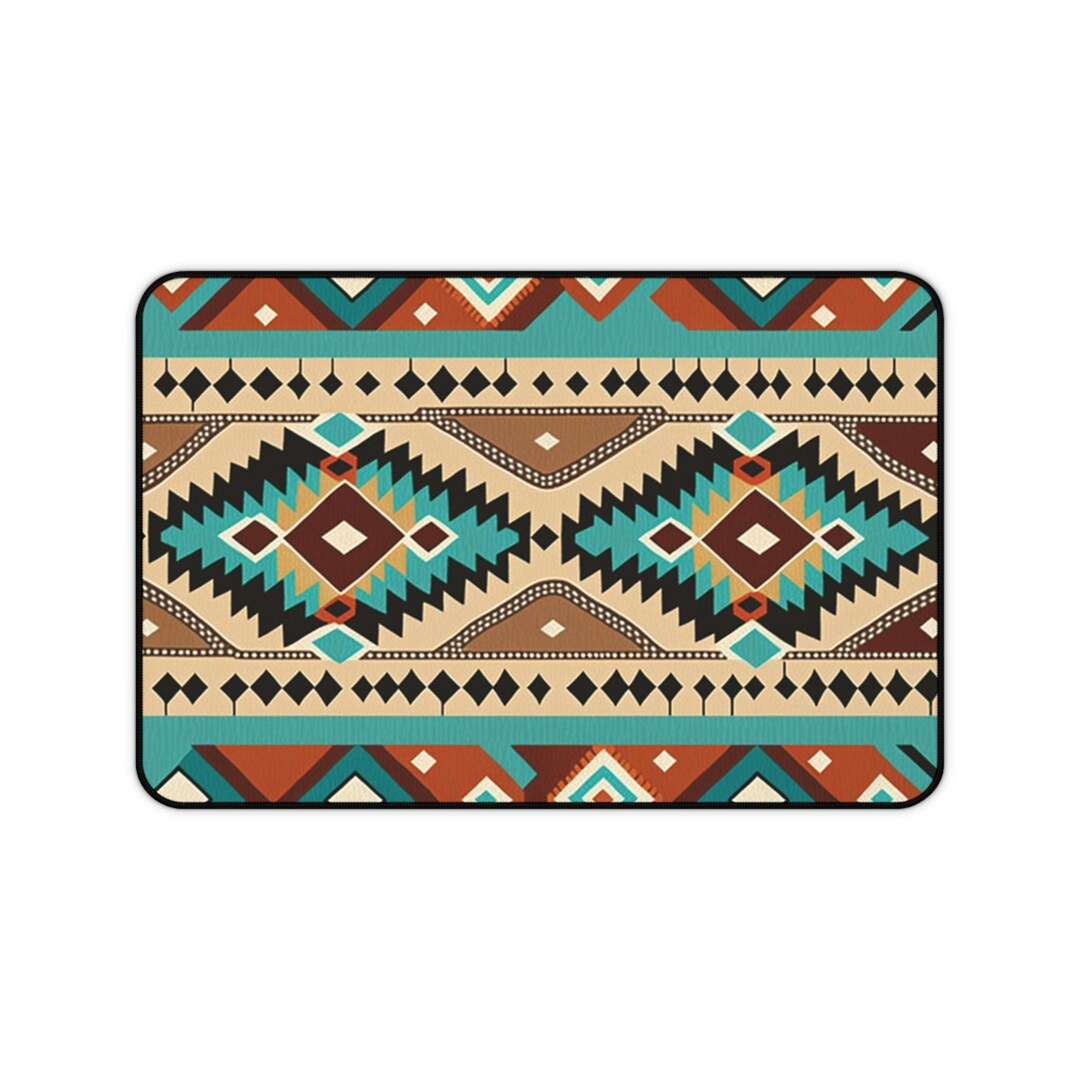 Aztec Geometric CPAP Mat Green Southwestern CPAP Pad Table - Etsy