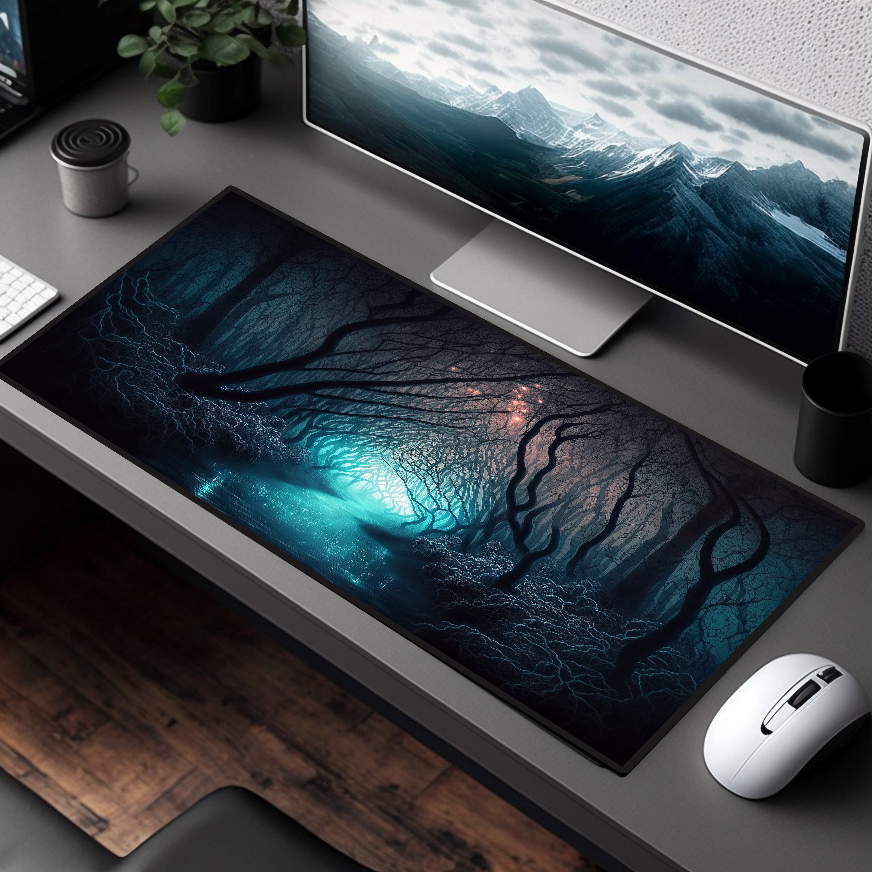 Gothic Forest Gaming Desk Mat Goth sold by Rivkah Gavel | SKU 40219542 ...