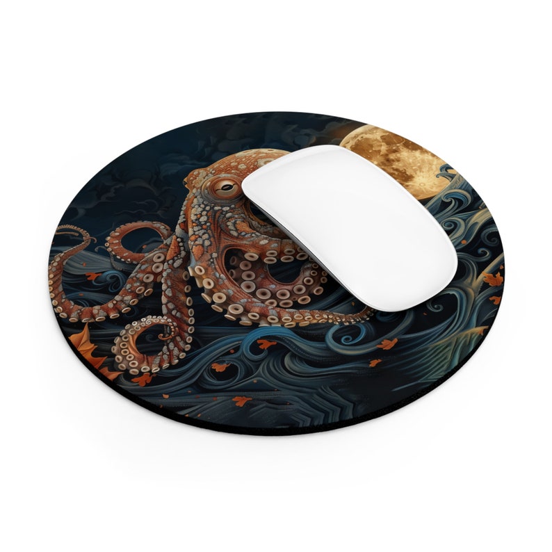 Dancing Octopus Mousepad XL, Gaming Desk Pad XXL, Game Table Decor ...