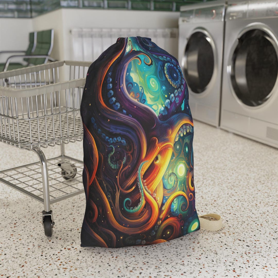 Octopus Laundry Bag - Dorm Essential - Back to School Gift - College ...