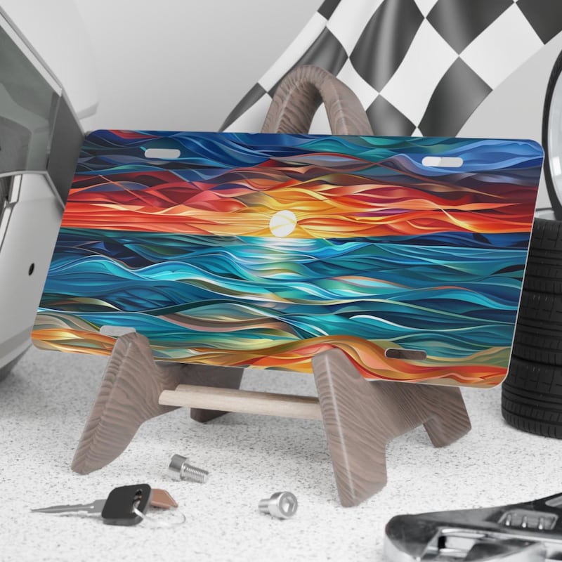 Abstract Front Plate - Etsy