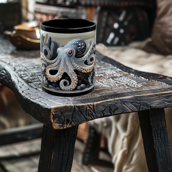 Octopus Mugs - Etsy