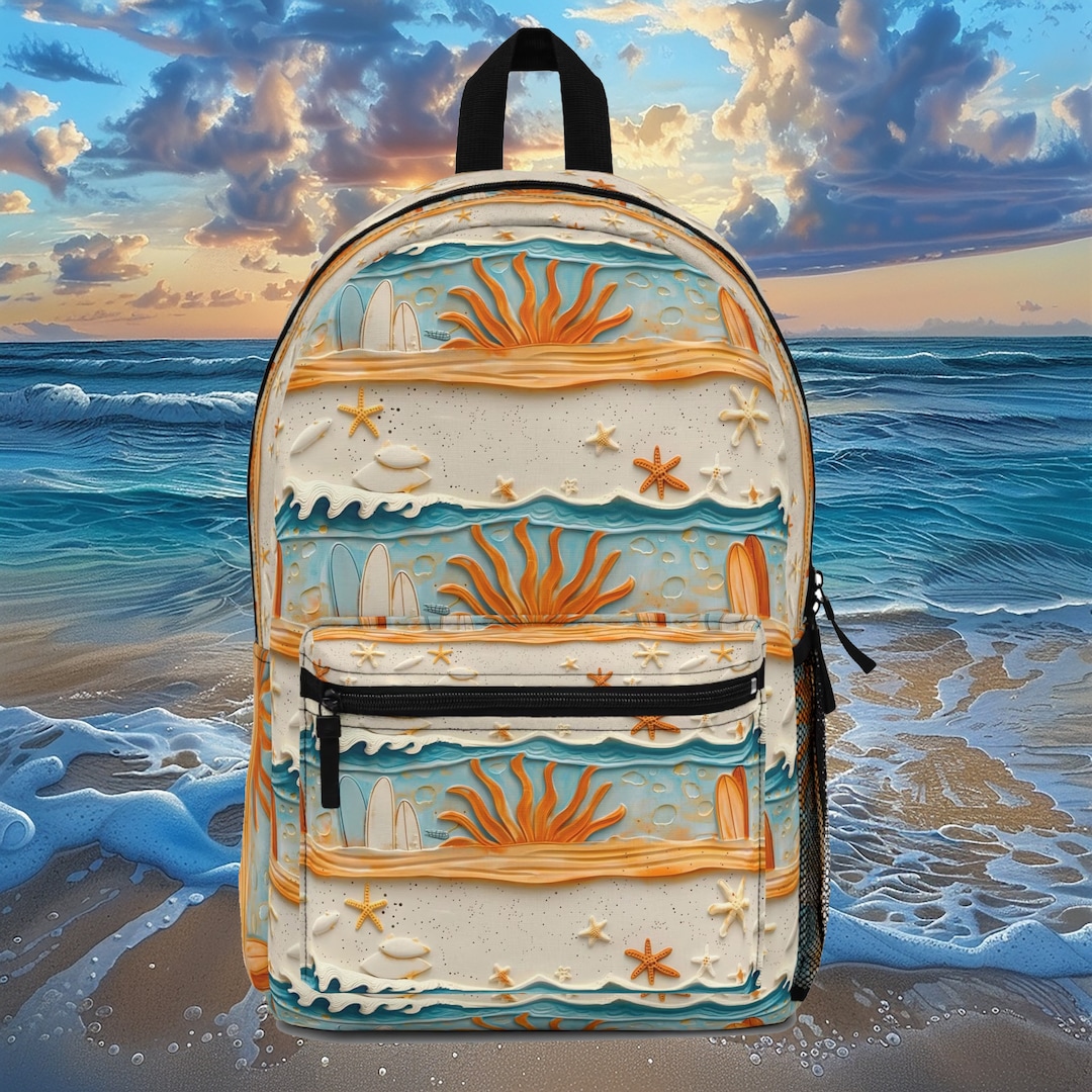 Beachy Book Bag, Back to School Gift, Dorm Essential, College Gifts ...