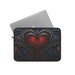 Gothic Heart Laptop Sleeve, Goth iPad Sleeve, Gothic Tablet Case, Goth ...