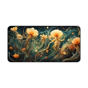 Delightful Kelp Aesthetic Desk Decor, Aquatic Mousemat, Ocean Keyboard ...