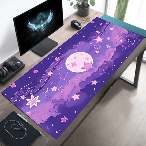 Purple Mouse Pad - Etsy