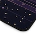 Abstract Celestial Purple Desk Mat, Gaming Accessory, Gaming Mouse Pad ...