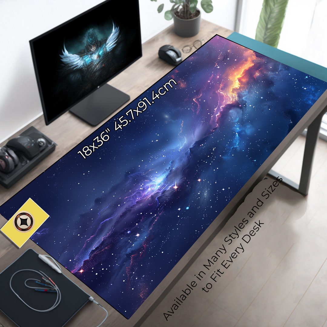 Deep Space Playmat for TCG or Use as a Desk Pad / Mouse Pad - Gaming ...