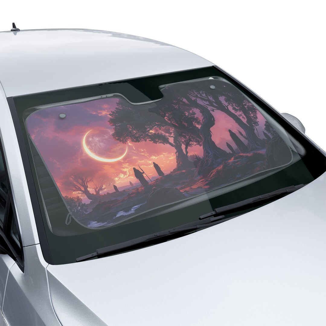 Fantasy Druid Ceremony - Car Windshield Shade - Car Front Window Cover ...