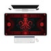 Aztec Octopus Desk Mat, Aesthetic XL Desk Pad, Geometric Mouse Pad, Red ...