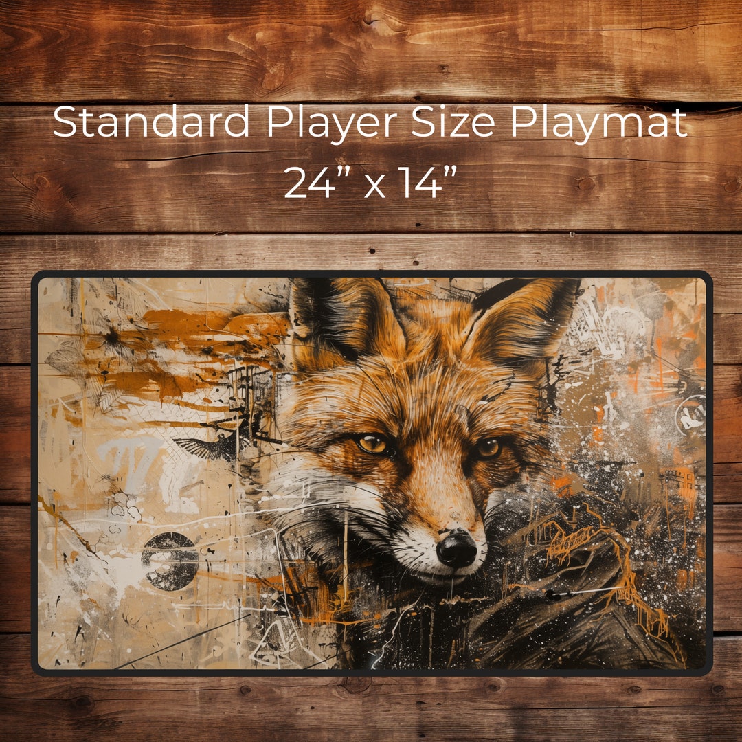 Cunning Wildfire - Gaming Playmat for Table Top Gamers - Card Trading ...
