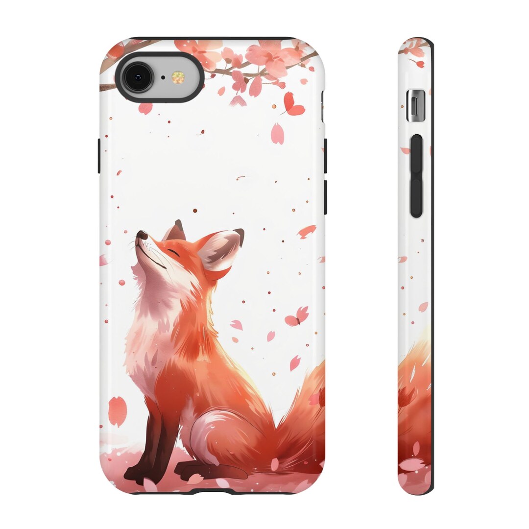 Cute Japanese Red Fox Cellphone Case - Phone Case - Cute iPhone Case ...