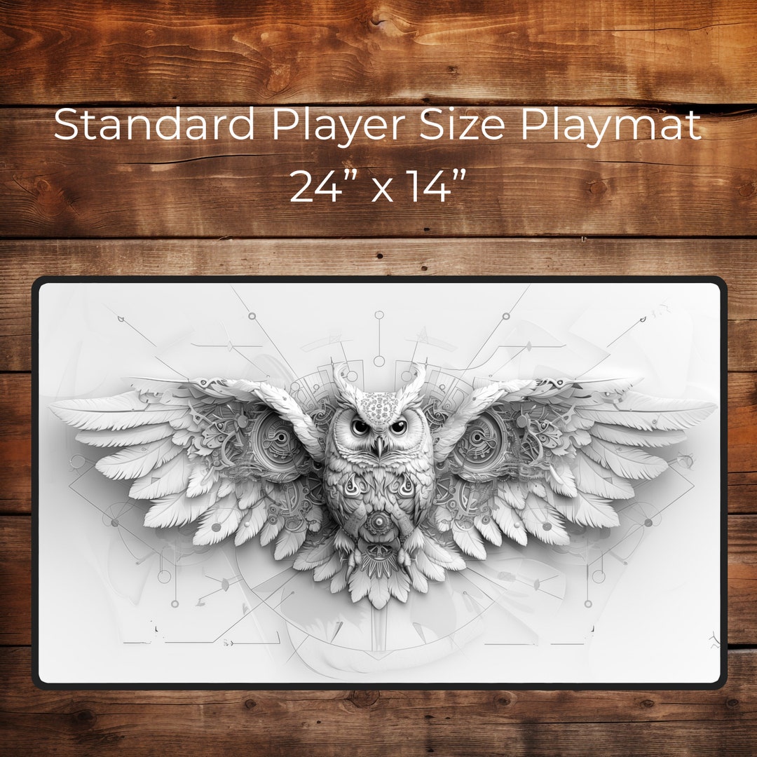 Clockwork Guardian - Gaming Playmat for Table Top Gamers - Card Trading ...