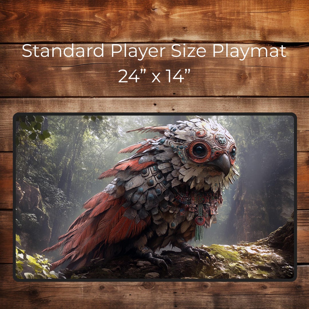 The Forest Sentinel - Table Top Gaming Mat for TCG Gamers - Gamer Gift ...