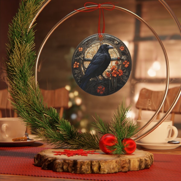 Raven Ornament - Etsy