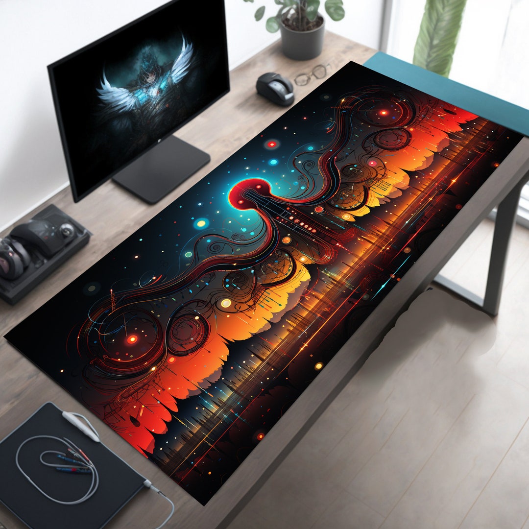 Dark Fantasy Octopus Overlord, Fantasy Desk Mat, Gaming Mousepad XL ...