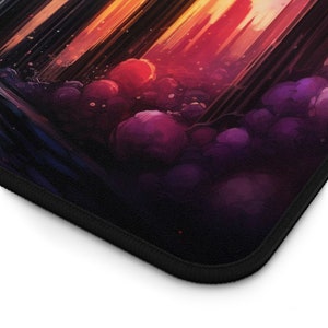 Vibrant Gothic Archway, Gothic Desk Mat Gothic Mouse Pad, Cute Desk Pad ...