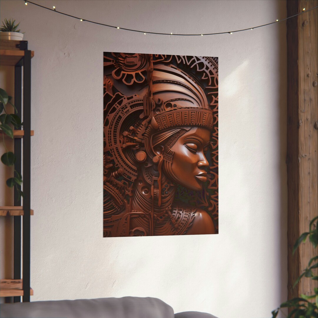 Beauty of Africa Poster, African Art Wall Art, African Art Print ...