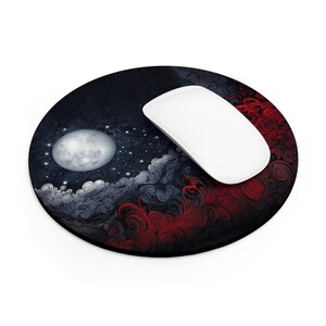 Moon Desk Decor, Lunar Mouse Pad XL, Extra Large Mousepad, Oversized ...