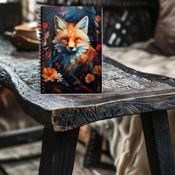 Fox Notebook - Etsy