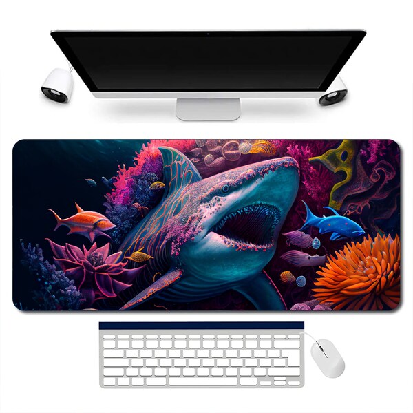 Shark Deskpad - Etsy