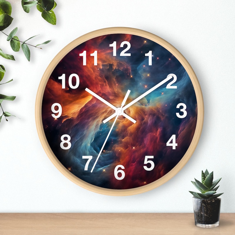Wall Clocks Nebula - Etsy