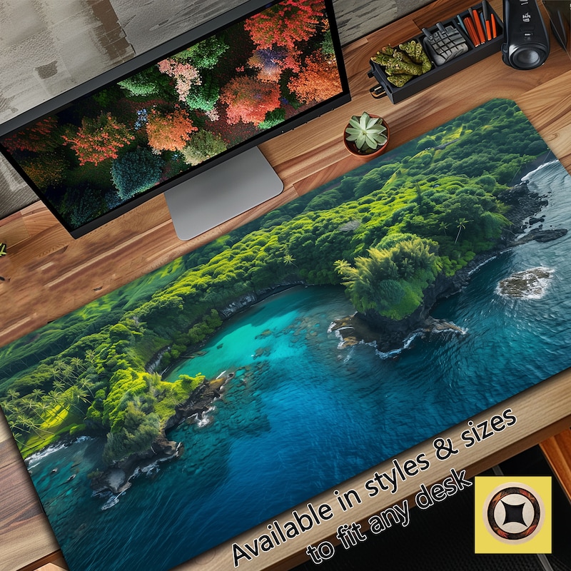 Tropical Desk - Etsy